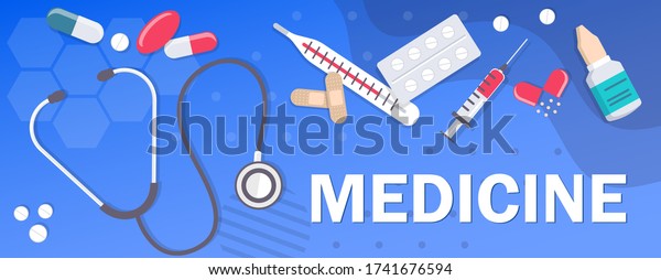 Pharmacy Background Pharmacy Design Pharmacy Templates Stock Vector ...
