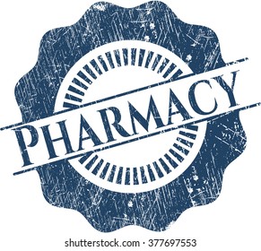 Pharmacy Grunge Style Stamp Stock Vector (Royalty Free) 377697553 ...