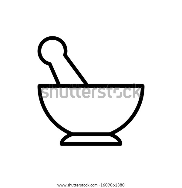 1,602 Rx Mortar And Pestle Stock Vectors, Images & Vector Art ...
