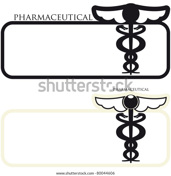 Pharmacy Label Products Stock Vector (Royalty Free) 80044606 | Shutterstock