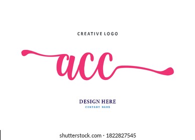 Pharmacy Logo Lettering Acc Simple Easy Stock Vector (Royalty Free ...