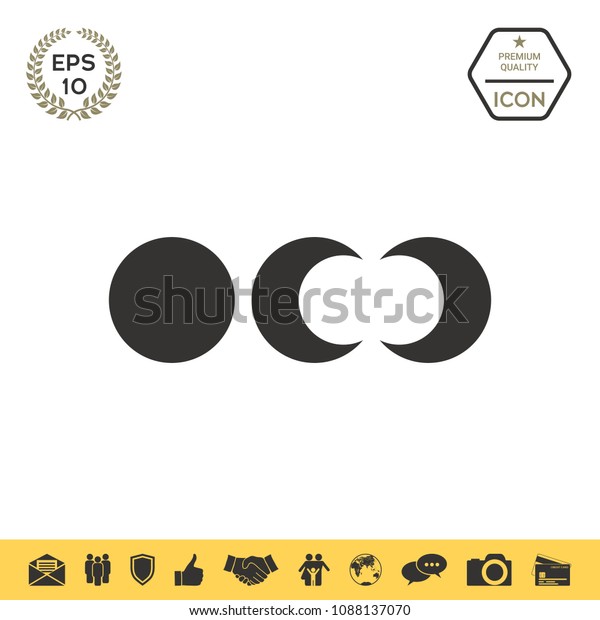 Phases Moon Icons Stock Vector (Royalty Free) 1088137070 | Shutterstock