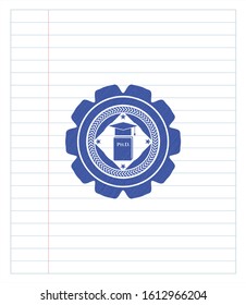 University Academy Vector Icons Emblems Shields Stock Vector (Royalty ...