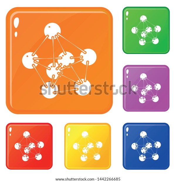 Phenol Icons Set Collection Vector 6 Stock Vector (Royalty Free ...