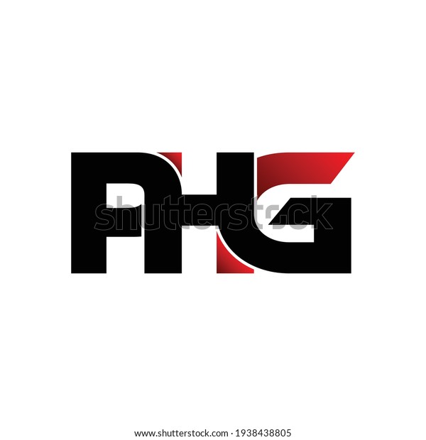 Phg Letter Monogram Logo Design Vector Stock Vector (Royalty Free ...
