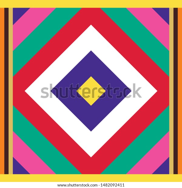 Philippine Tausug Tribalethnic Pattern Stock Vector (Royalty Free ...