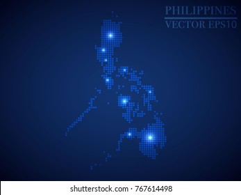 Philippines Map Page Symbol Your Web Stock Vector (Royalty Free ...