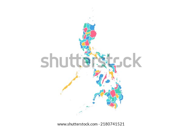 Mapa de Filipinas - Mapa Mundial: vector de stock (libre de regalías ...