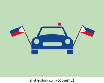 Philippines Police Cop Stock Vector (Royalty Free) 653669452 | Shutterstock