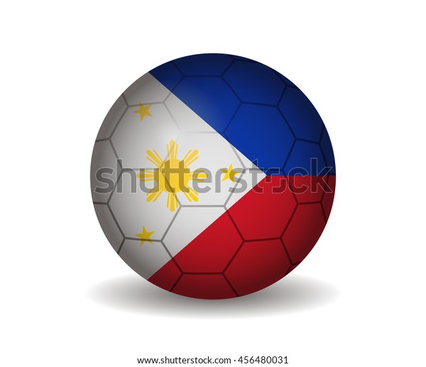 Philippines Soccer Ball Stock Vector (Royalty Free) 456480031 ...