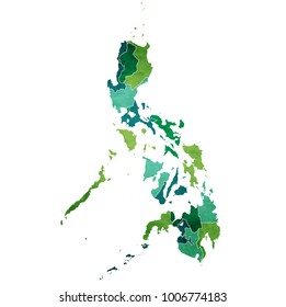 Philippines World Map Country Icon Stock Vector (Royalty Free ...