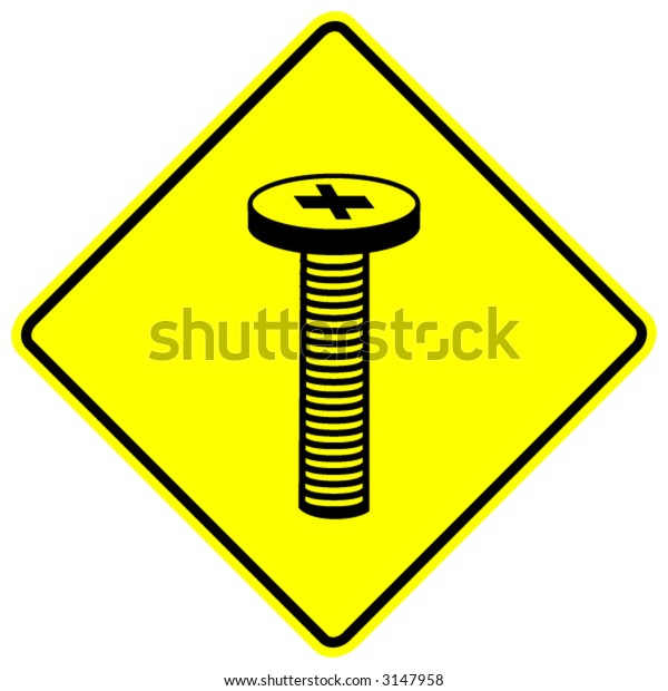 Phillips Head Screw Sign Stock Vector (Royalty Free) 3147958 | Shutterstock