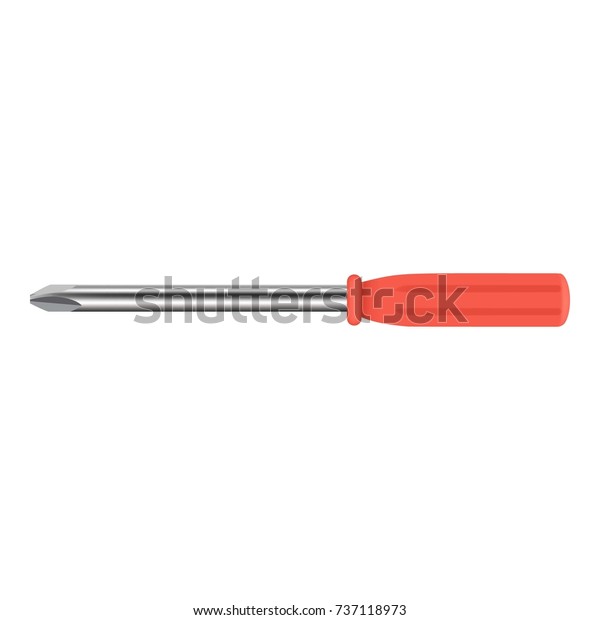 Phillips Screwdriver Icon Realistic Illustration Phillips Stock Vector ...