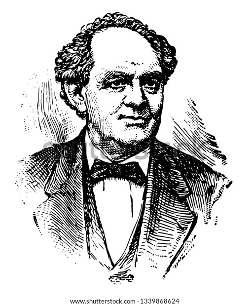 Phineas Taylor Barnum 1810 1891 He Stock Vector (Royalty Free ...