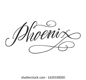 Handmade Vector Calligraphy Tattoo Alphabet Numbers Stock Vector ...