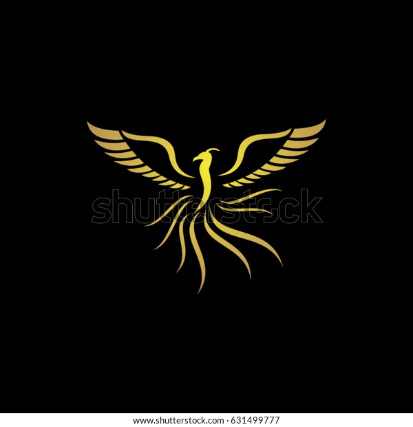 Phoenix Icon Logo Stock Vector (Royalty Free) 631499777 | Shutterstock
