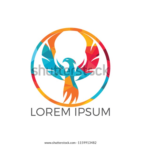 Phoenix Logo Design Creative Logo Mythological Stock Vector (Royalty ...