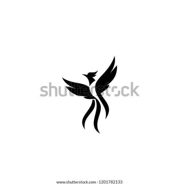 Phoenix Simple Logo Icon Designs Vector Stock Vector (Royalty Free ...