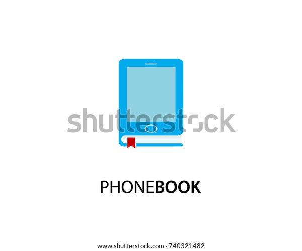 Phone Book Creative Logo Template Design Stock Vector (Royalty Free ...