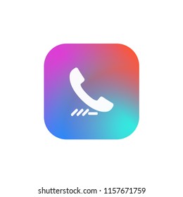 Phone Call App Icon Stock Vector (Royalty Free) 1157671759 | Shutterstock