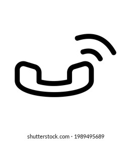 Phone Call Icon Logo Isolated Sign Stock Vector (Royalty Free ...