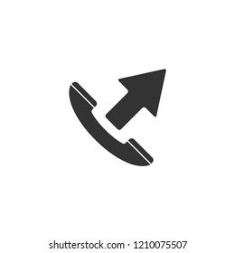 Phone Icon Call Out Symbol Flat: เวกเตอร์สต็อก (ปลอดค่าลิขสิทธิ์ ...