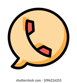 Phone Call Receiver Stock Vector (Royalty Free) 1096216253 | Shutterstock