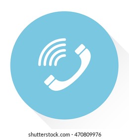 Phone Call Sign Stock Vector (Royalty Free) 498903373