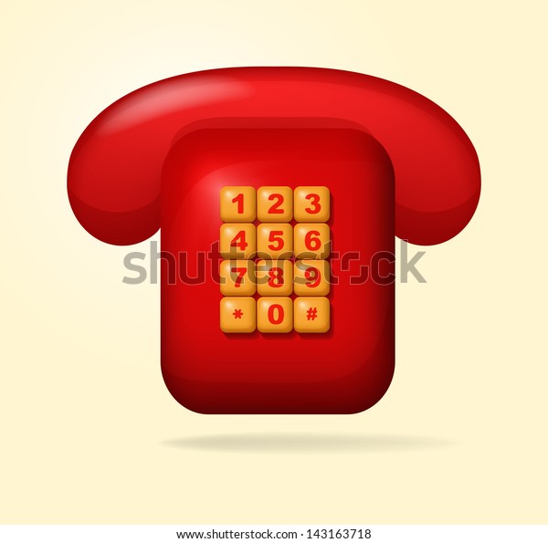 Phone Cartoons Style Vector Illustration Stock Vector (Royalty Free ...