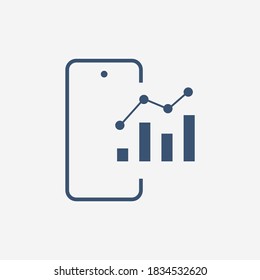 Statistics Report Icon Vector Graphics Stock Vector (Royalty Free ...