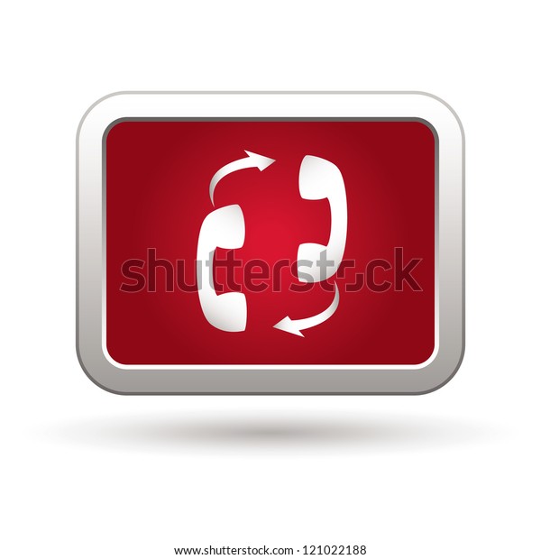 Phone Connection Icon Vector Illustration Stock Vector (Royalty Free ...