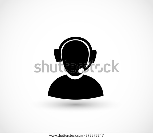 Phone Customer Service Icon Vector Stock Vector (Royalty Free ...