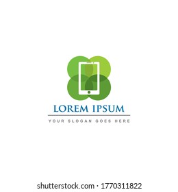 Phone Digital Logo Mobile Tech Logo Stock Vector (Royalty Free ...