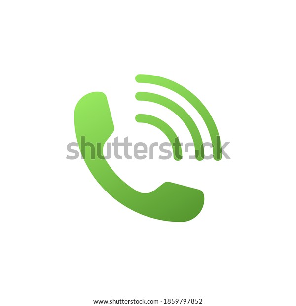 Phone Icon Color Style Vector Illustration Stock Vector (Royalty Free ...