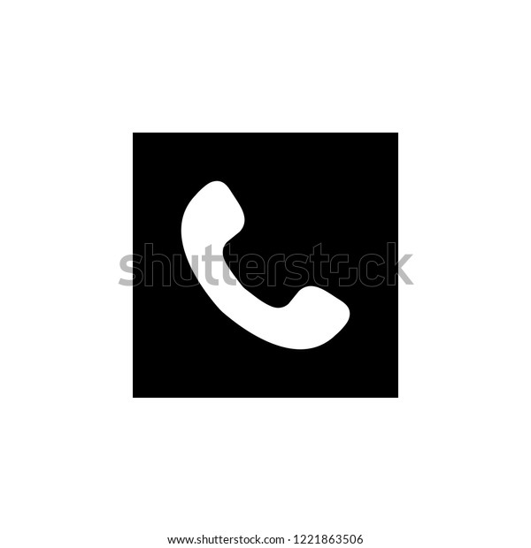 Phone Icon Connection Stock Vector (Royalty Free) 1221863506 | Shutterstock