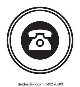Phone Icon Flat Design Stock Vector (Royalty Free) 502190683 | Shutterstock