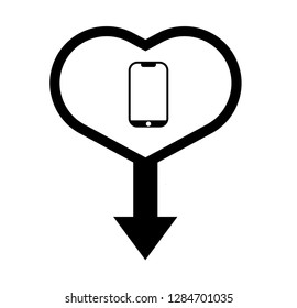 Phone Icon Map Pin Logo Concept Stock Vector (Royalty Free) 1284701035 ...