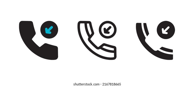 Phone Icon Set Call Icon Vector Stock Vector (Royalty Free) 2167818665 | Shutterstock