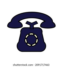 Phone Icon Simple Icon On White Stock Vector (Royalty Free) 2091717463 ...