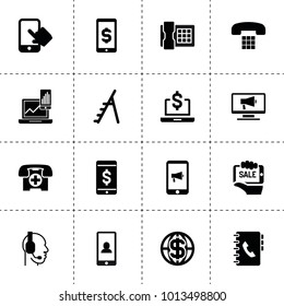 Phone Common Issues Line Icons Broken Stock Vector (Royalty Free) 512524123