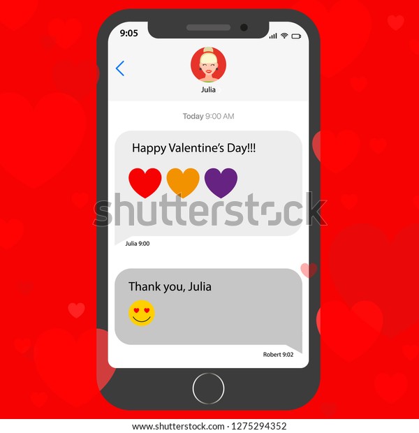 Phone Illustration Congratulations Stock Vector (Royalty Free ...