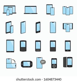 File Icon Set Stock Vector (Royalty Free) 172516487