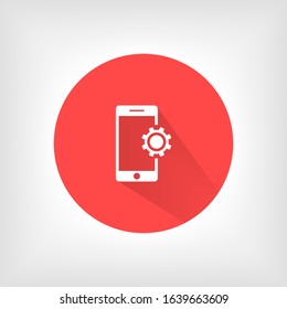 Device Settings App Icon Button: เวกเตอร์สต็อก (ปลอดค่าลิขสิทธิ์ ...