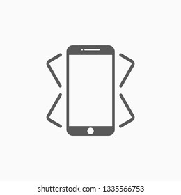Phone Shake Icon Stock Vector (Royalty Free) 1335566753 | Shutterstock