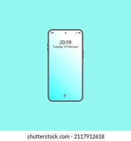 Phone Simple Clip Art Vector Illustration Stock Vector (Royalty Free ...