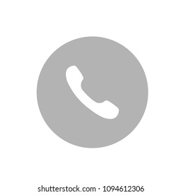 Phone Icon Answer Stock Vector (Royalty Free) 1089407399