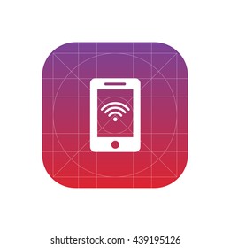 Phone Wifi Icon Stock Vector (Royalty Free) 439195126 | Shutterstock
