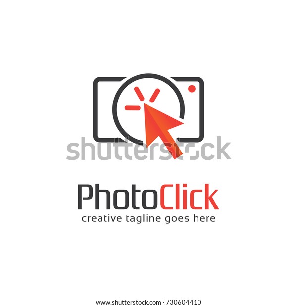 Photo Click Logo Stock Vector (Royalty Free) 730604410 | Shutterstock
