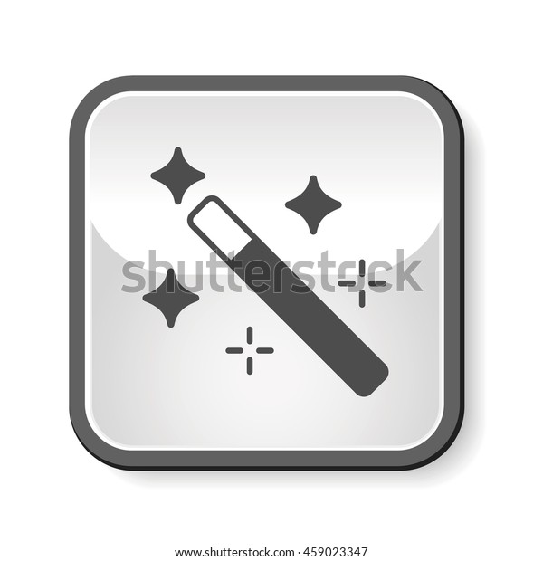 Photo Edit Effects Magic Wand Icon Stock Vector (Royalty Free ...