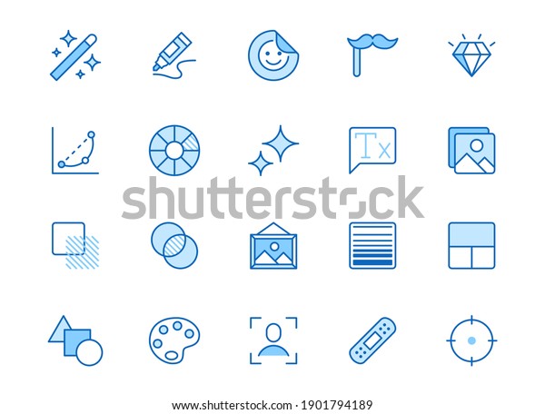 Conjunto de iconos de la línea: vector de stock (libre de regalías ...